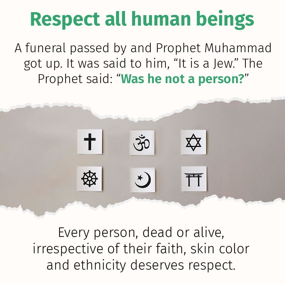 Respect all humans | Curious Hats