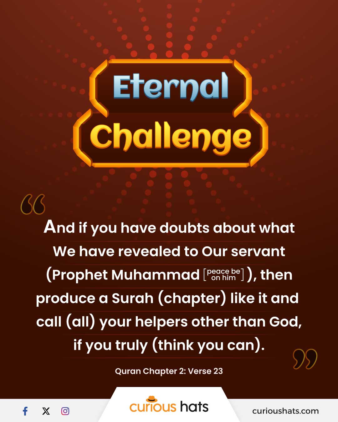 Quran | Curious Hats