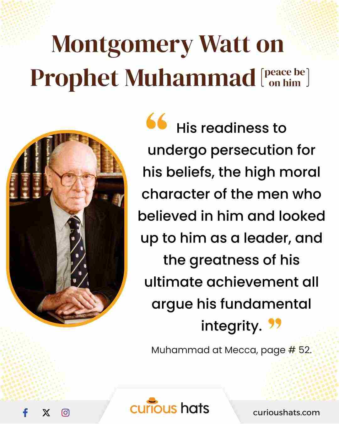 Non-Muslim Leaders about Prophet Muhammad (peace be on him) | Curious Hats