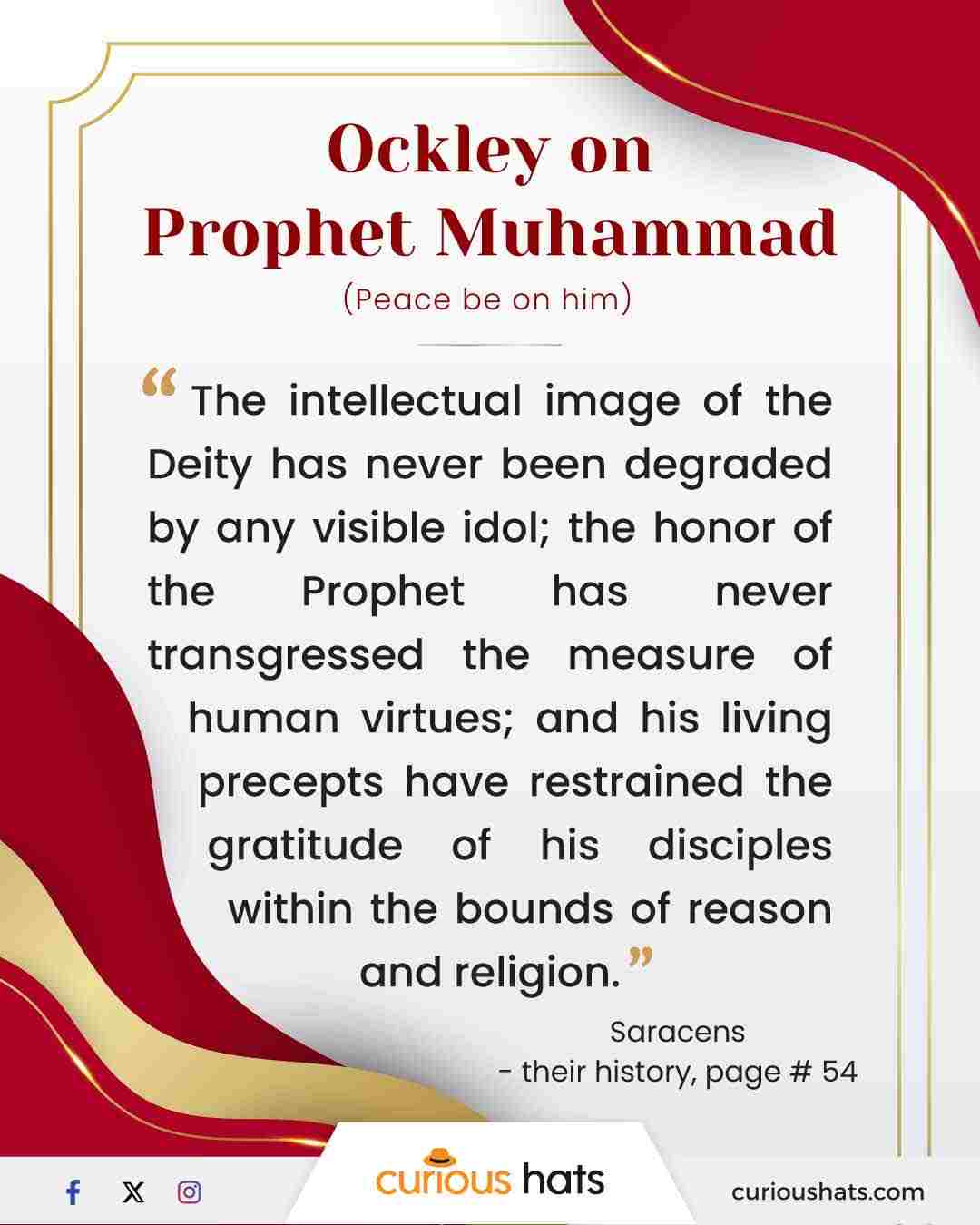 Non-Muslim Leaders about Prophet Muhammad (peace be on him) | Curious Hats